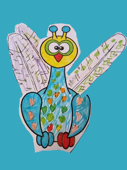 De Negensprong: Zo fier als een pauw | KOBArT kleuterscholen, basisscholen en secundaire scholen